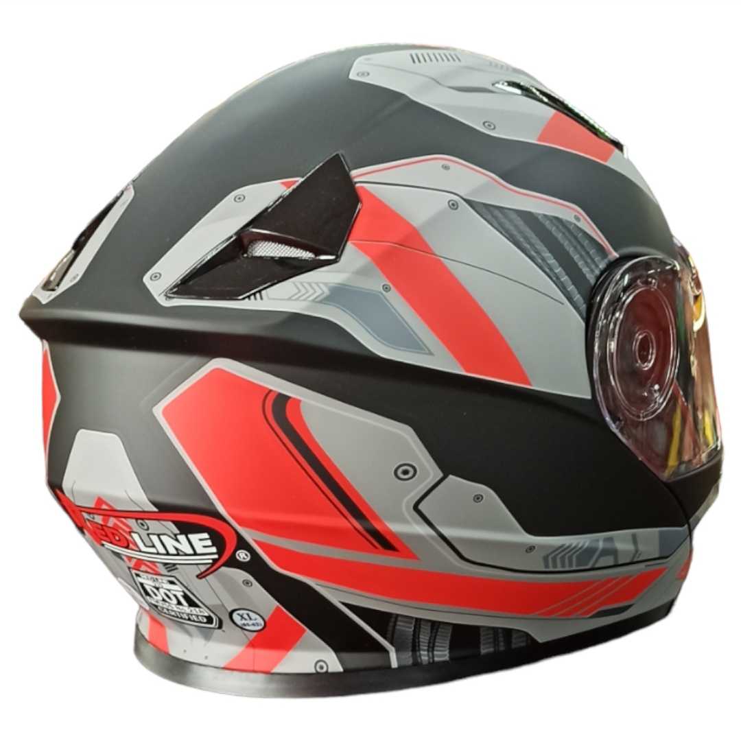 کلاه کاسکت فک متحرک بلوتوث دار ردلاین MBS 939 BT8