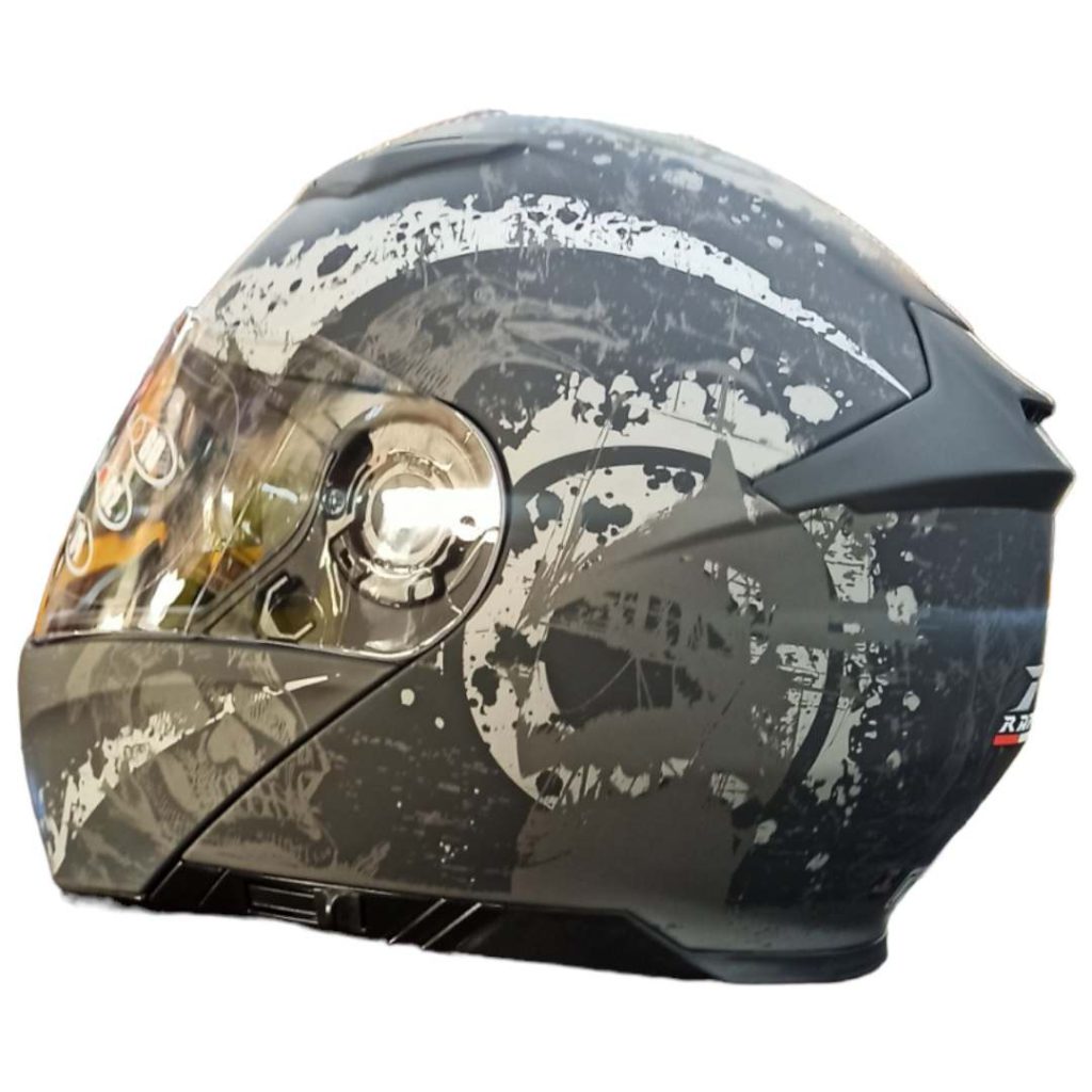 کلاه کاسکت بلوتوث دار راپیدو فک متحرک 950 BLK-Z BON