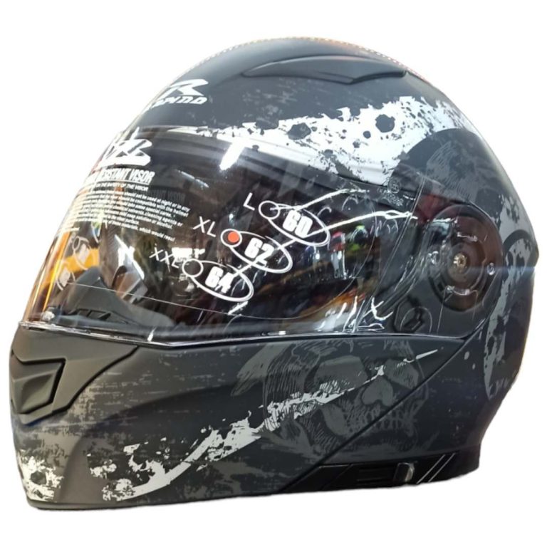 کلاه کاسکت بلوتوث دار راپیدو فک متحرک 950 BLK-Z BON