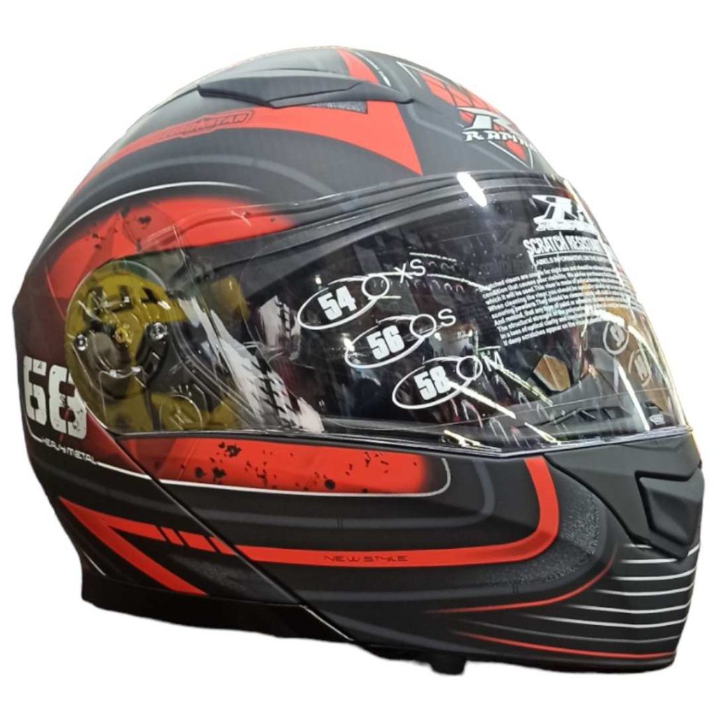 کلاه کاسکت فک متحرک راپیدو | 950 MBR68 - خرید کلاه کاسکت