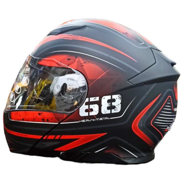 کلاه کاسکت راپیدو بلوتوث دار مدل فک متحرک MBR68 950 BT8