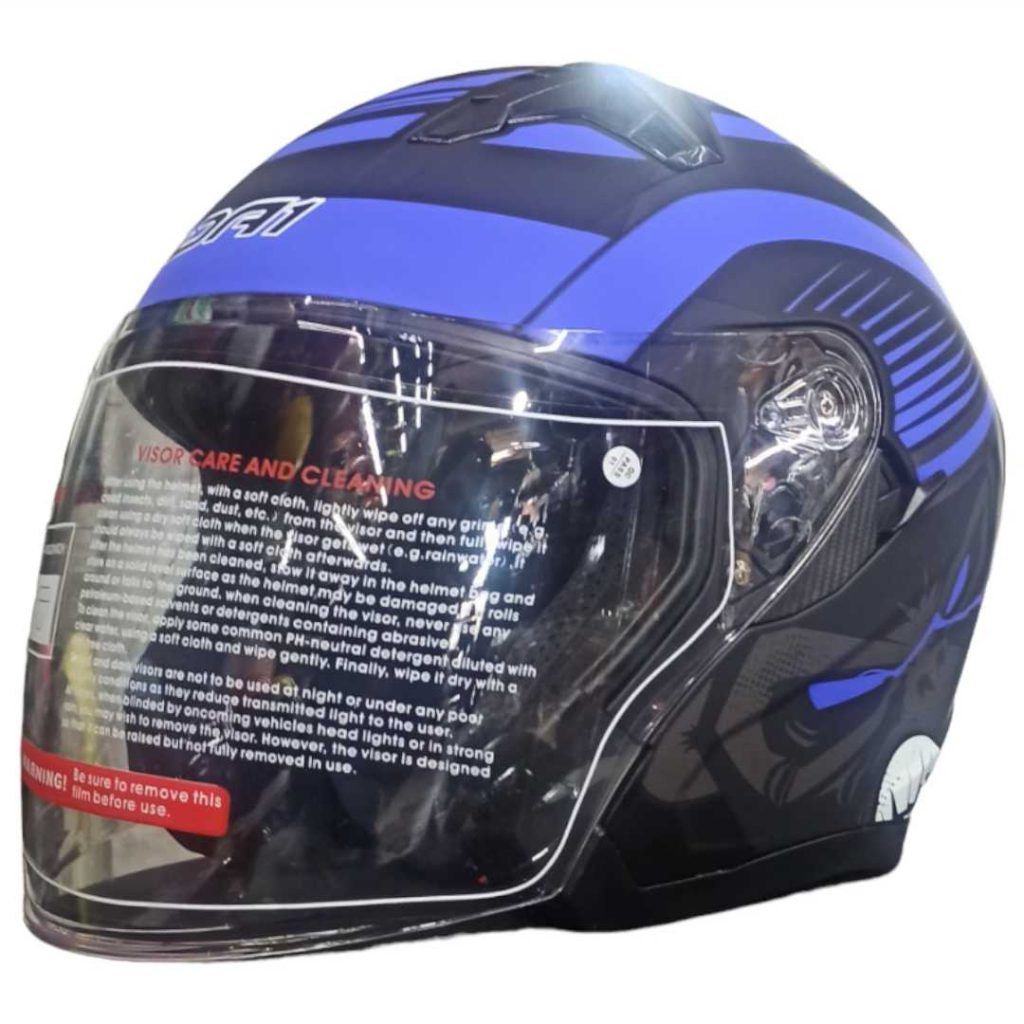 کلاه کاسکت بدون فک BLUE 561 | DA1 - خرید کلاه کاسکت