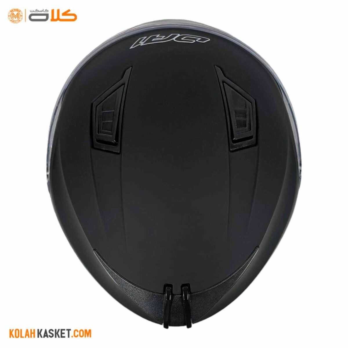 کلاه کاسکت بدون فک عینک دار مشکی DA1 | مدل 403 M BLK