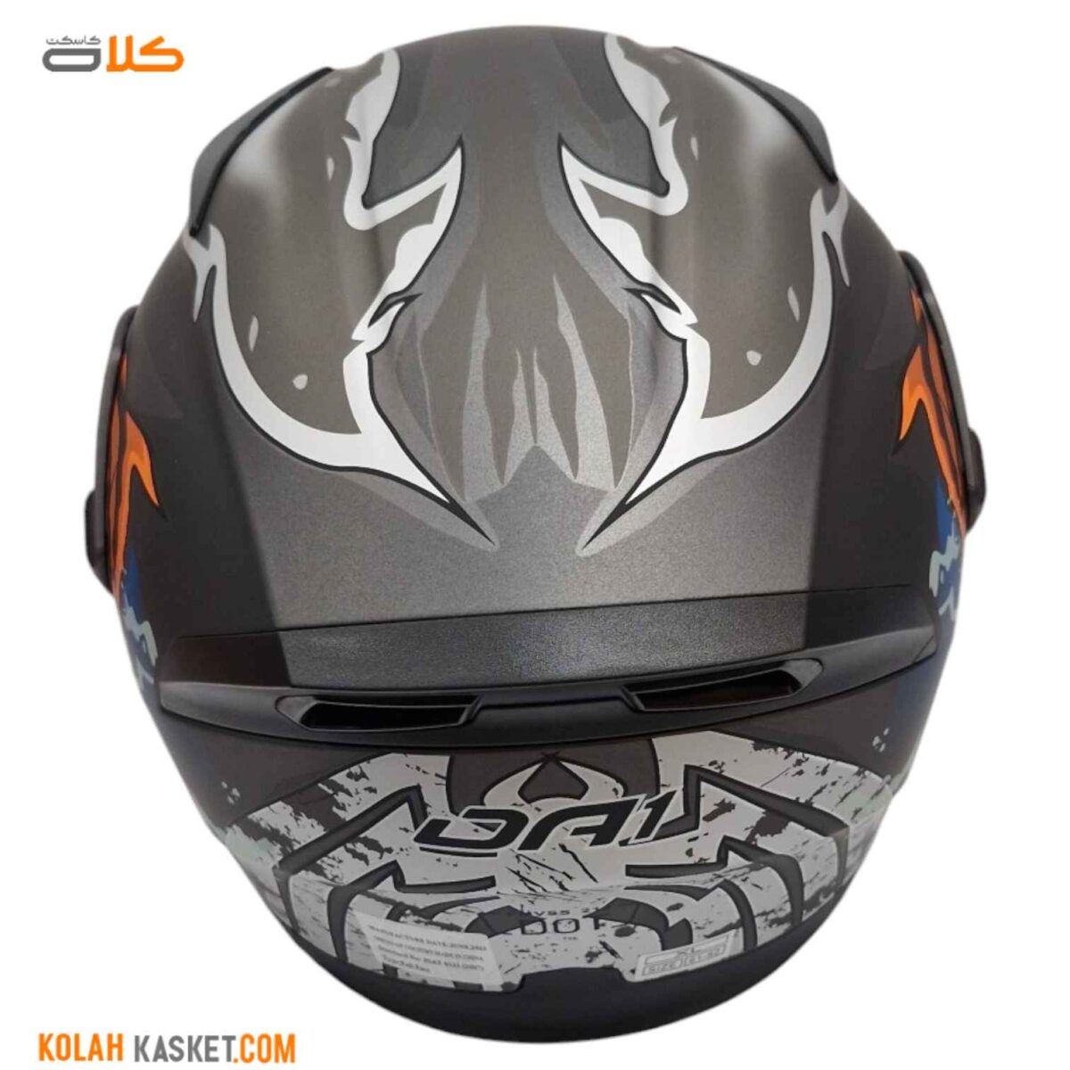 کلاه کاسکت فک متحرک DA1 مدل 102 ORG VENOM