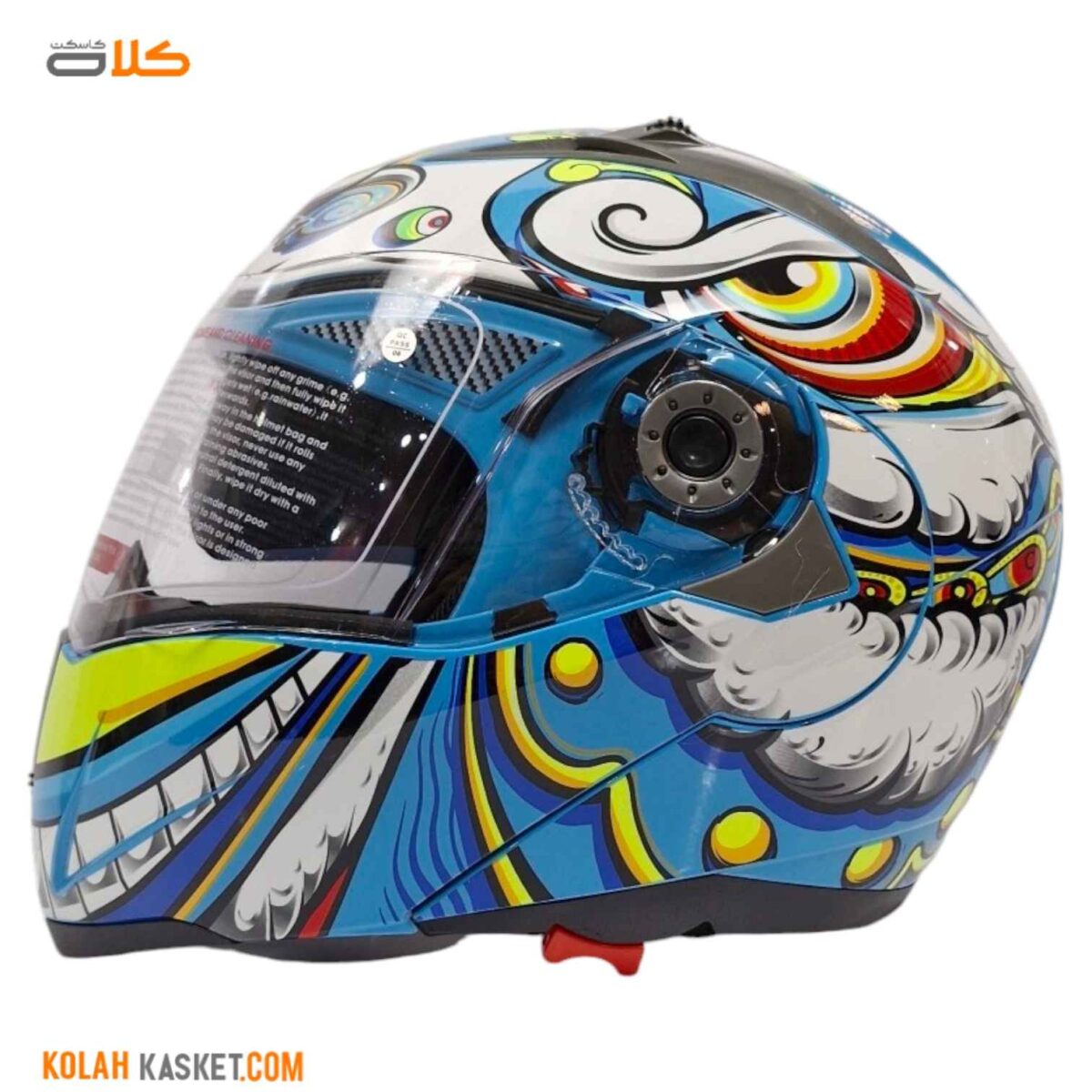 کلاه کاسکت فک متحرک DA1 مدل 108 BLUE Sky